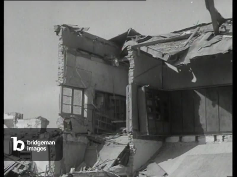 Image of A bombing by the British Royal Air Force has killed