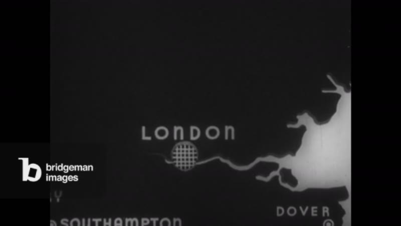 Image of Europe, 1940s: animated map of Nazi invasion
