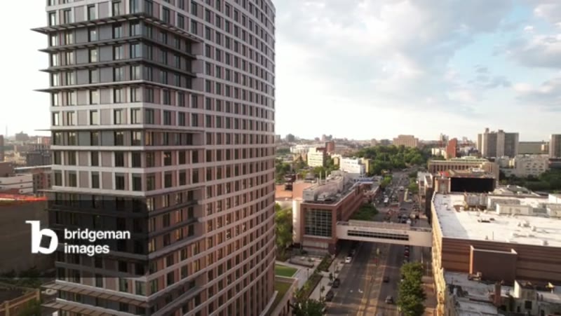 Image of Grand Concourse The Bronx NY - Tallest building in the