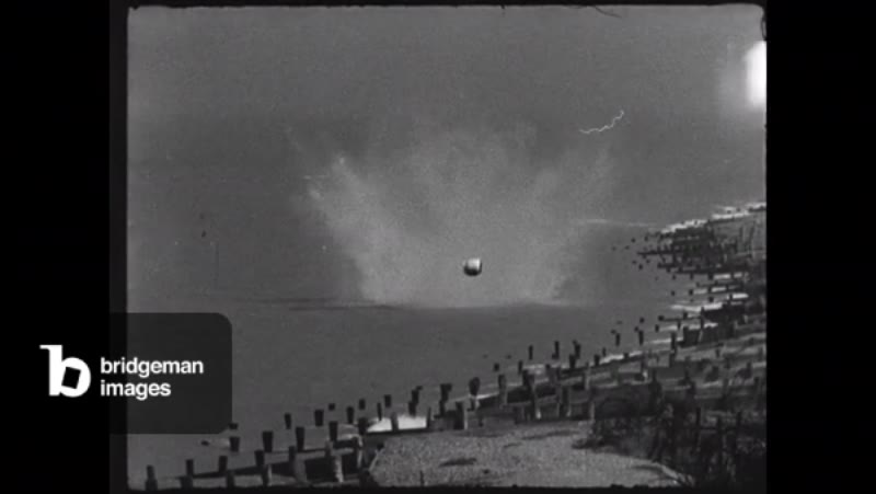 Image of TESTING THE HIGHBALL BOUNCING BOMB, 143 (35MM)