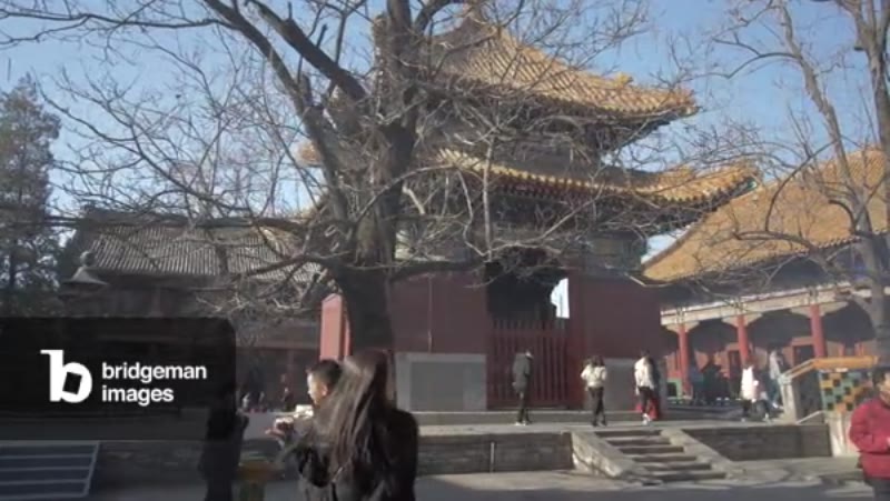 Image of Inside Tibetan Buddhist Lama Temple (Yonghe Temple), Dongcheng ...