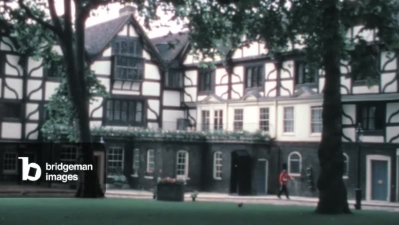 Image of Queen House Tudor Buildings in the Tower of London with