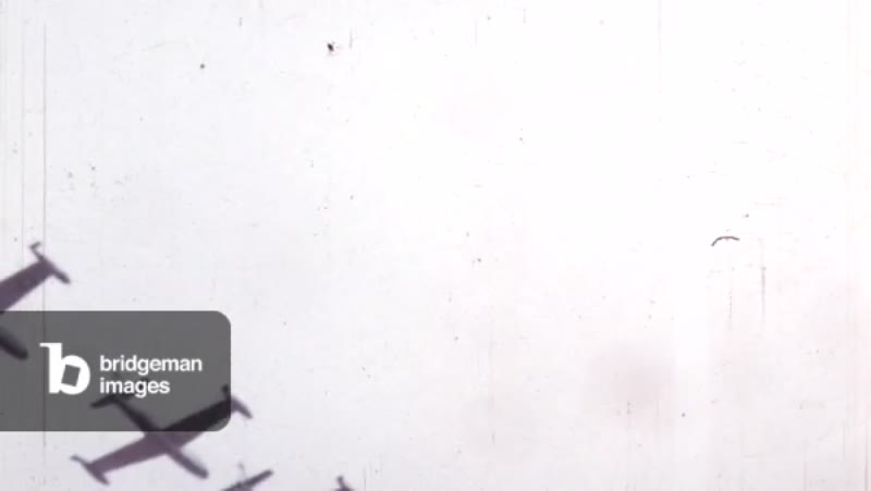 Image of Formation of American subsonic jet trainer aircraft in flight in